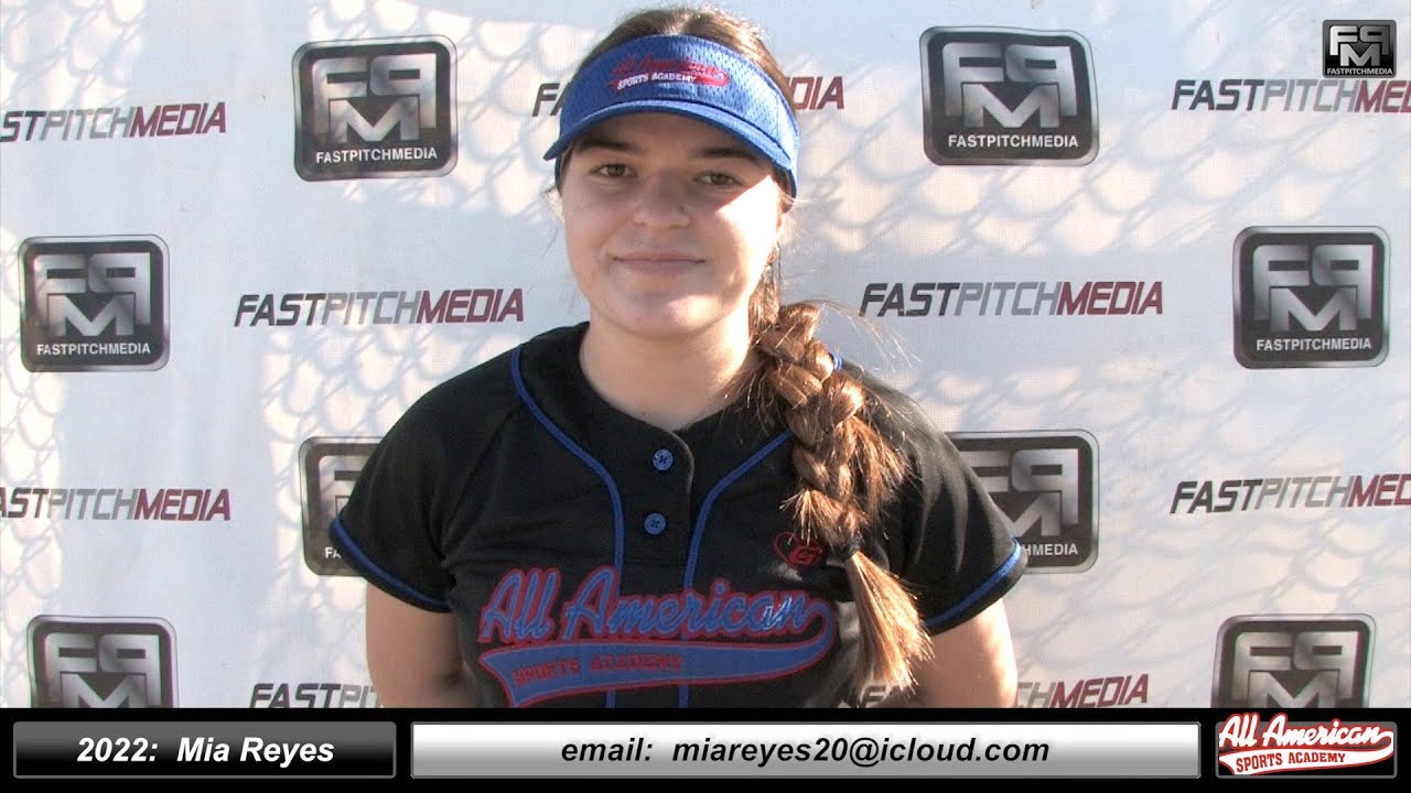 2022 Mia Reyes committed Chapman- Lefty Hitter, Athletic Outfielder ...
