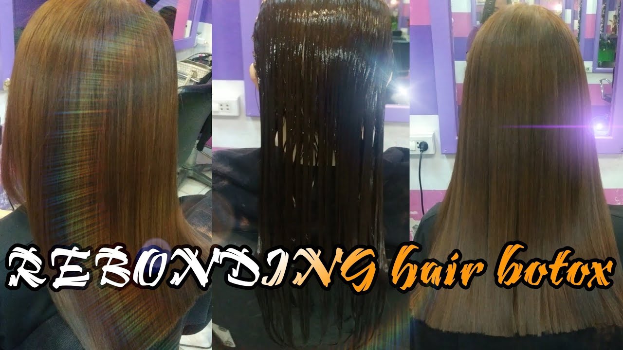 REBONDING TREATMENT WITH BRAZILIAN COLOR | Johnreys Vlog - YouTube