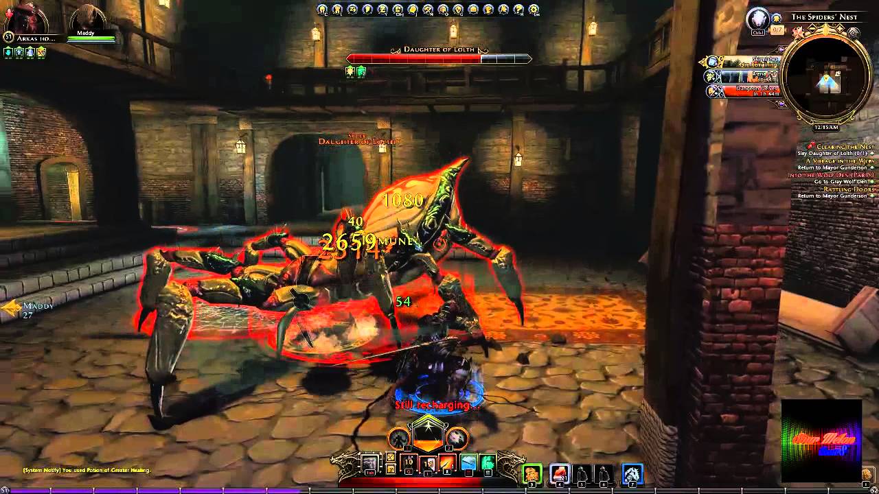 Neverwinter: Great weapons fighter PvE - Daughter of Lolth - YouTube