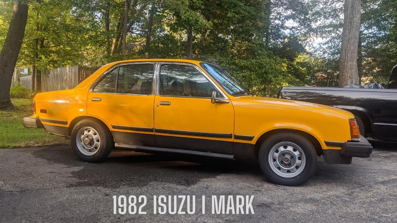 (Rare )1982 Isuzu i mark diesel. walk around and start. - YouTube
