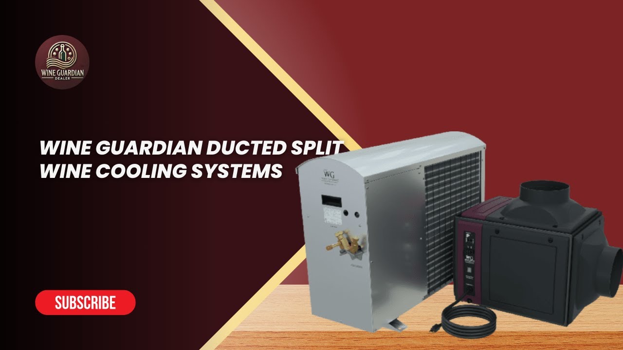 Wine Guardian Ducted Split Wine Cooling Systems - YouTube