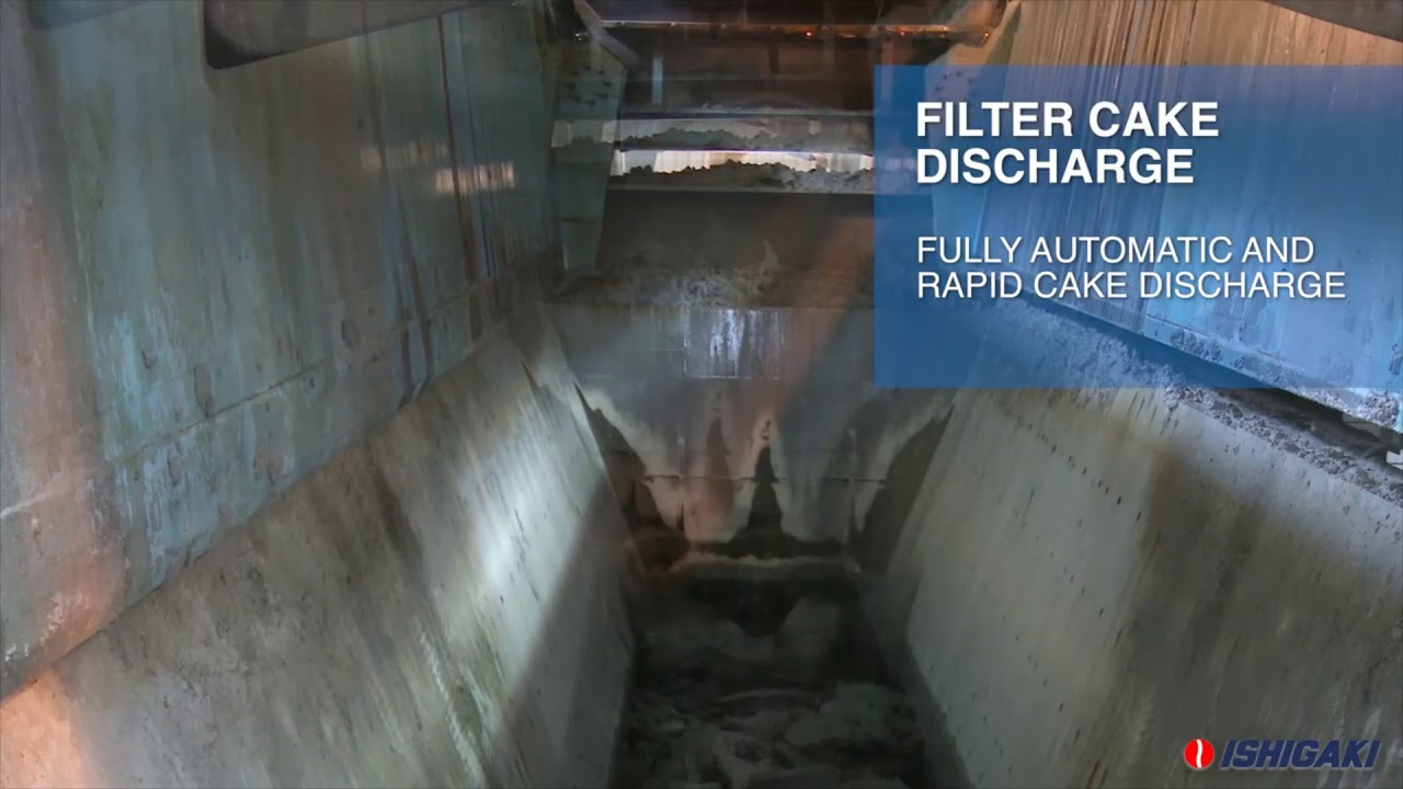 Ishigaki Lasta Filter Press - YouTube