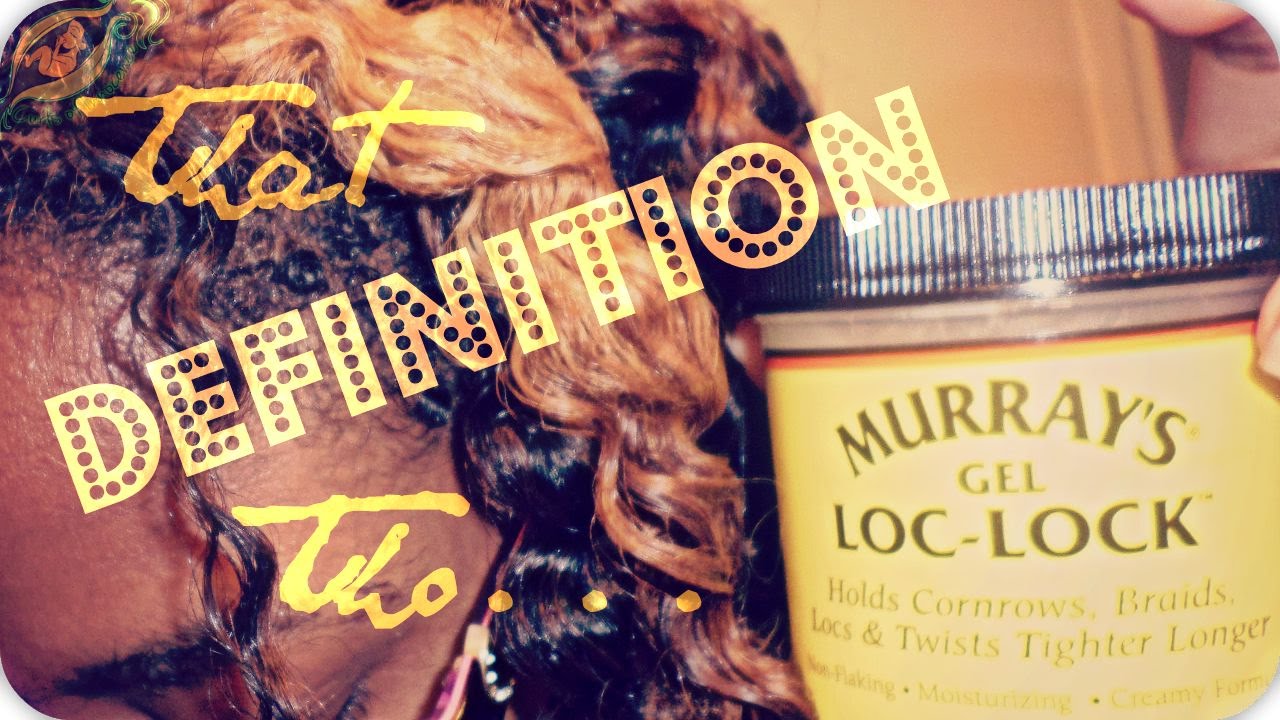 That DEFINITION THO... Murray's Gel Loc REVIEW | Curls of Innocence ...