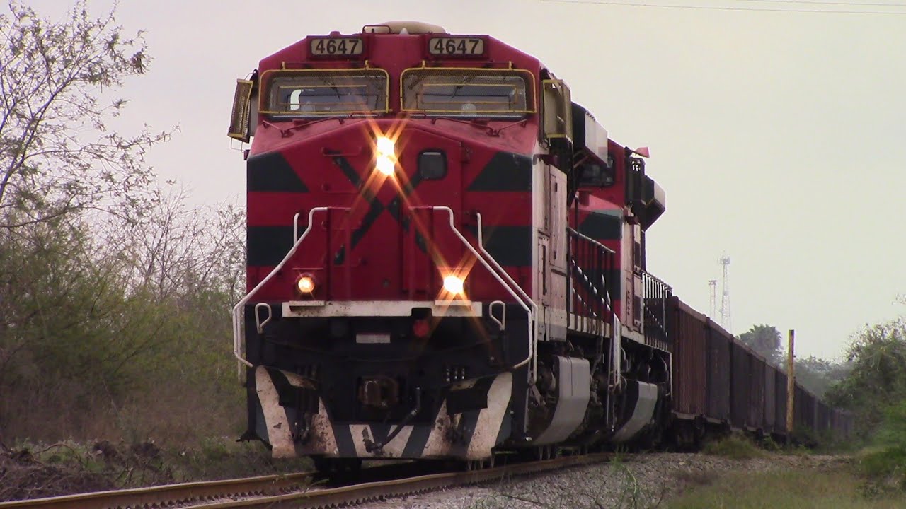 Así parte un pesado tren de prueba de 14,000 Toneladas con triple DPU ...