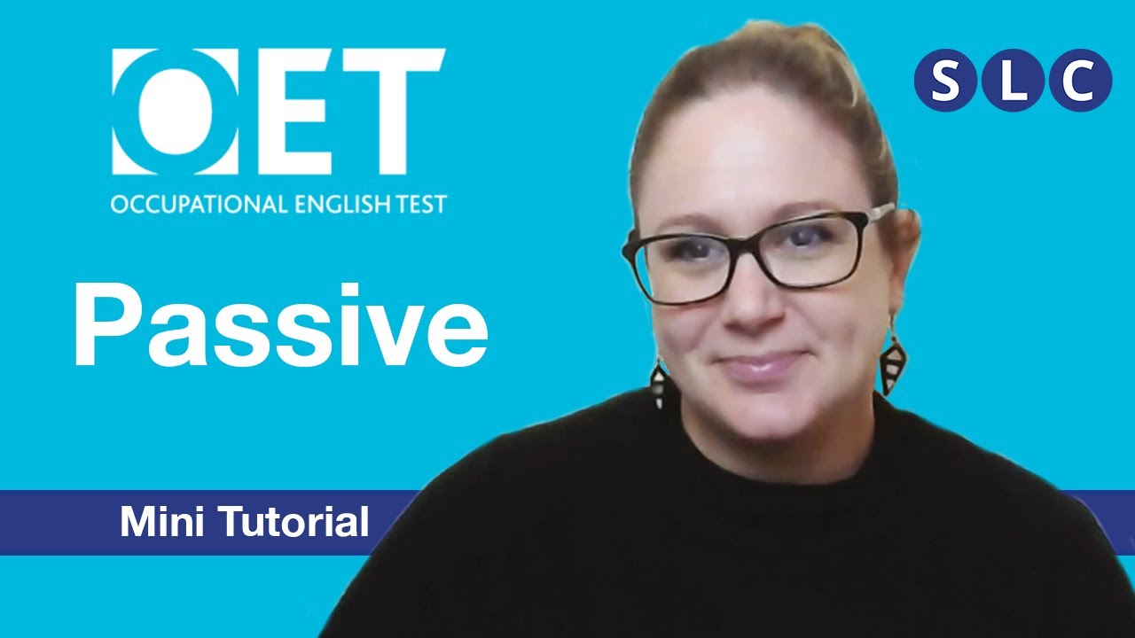 OET WRITING | Passive Voice | Mini Tutorial - YouTube