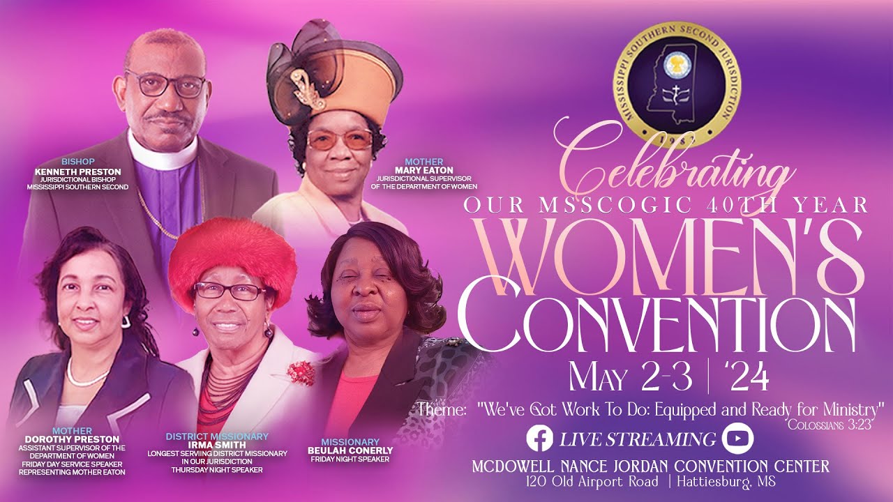 MSSCOGIC 40th Women's Convention - YouTube