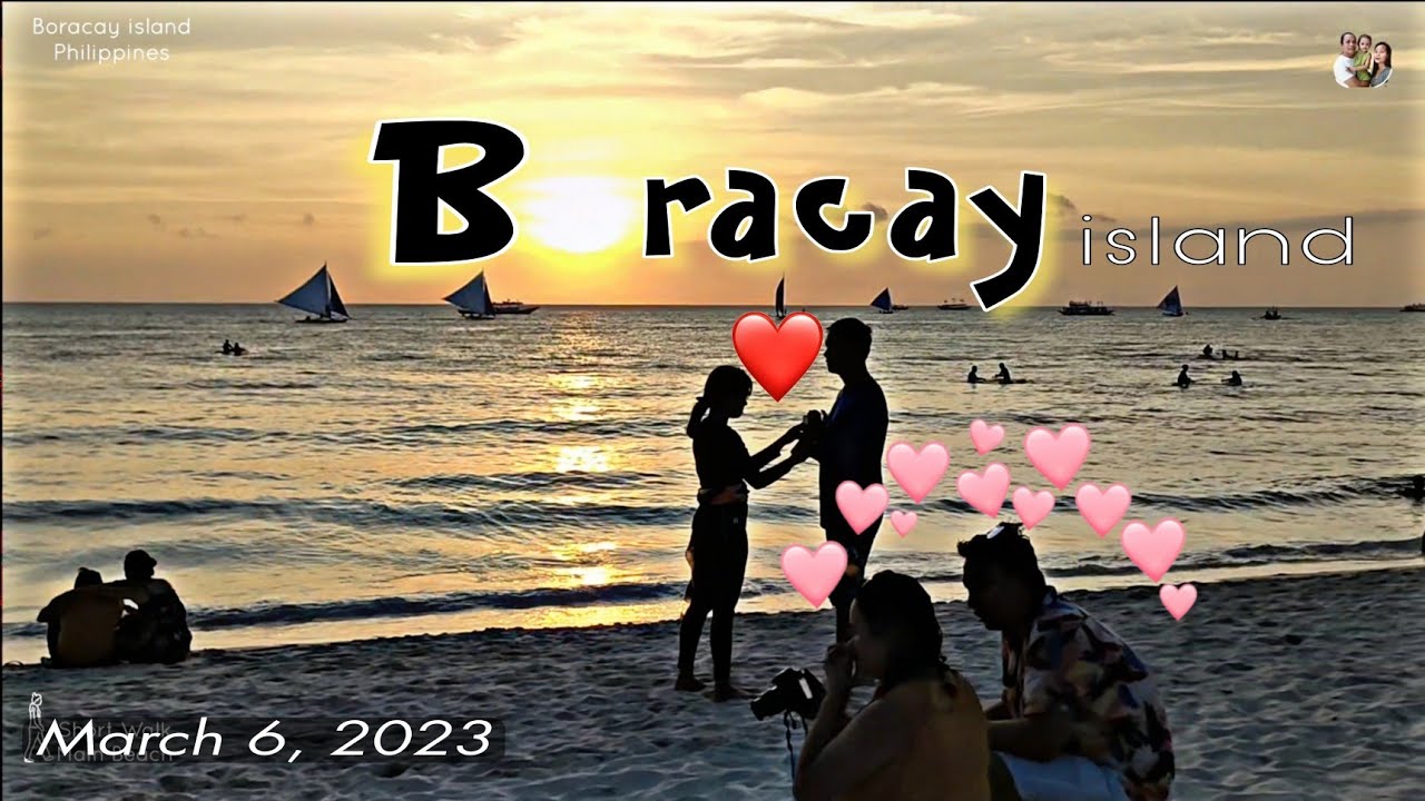 Boracay island🌴on March 6, 2023. A Clear Sky and it Feels Like Summer😎 ...