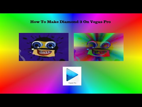 How To Make Diamond 3 On Vegas Pro - YouTube