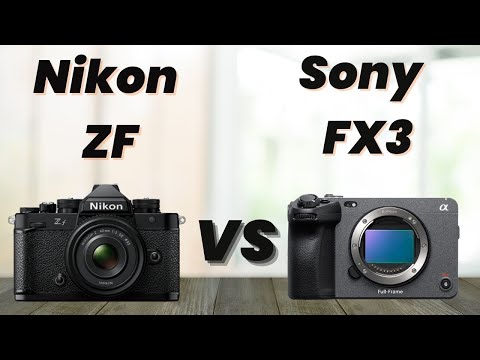 Nikon Zf vs Sony FX3 | Mirrorless Camera Battle – Image, Video & Design Comparison