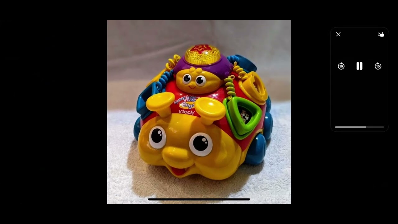 Vtech crazy legs learning bugs 2005 - YouTube