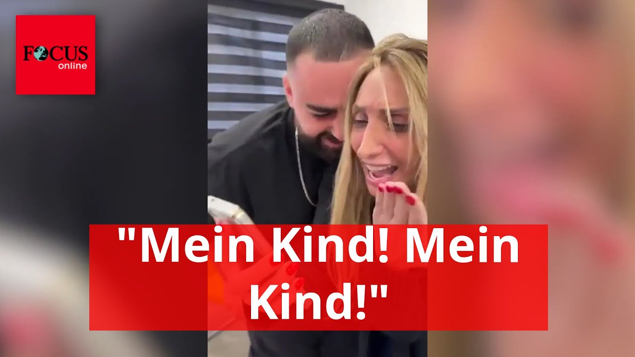 "Mein Kind! Mein Kind!" Mutter schreit vor Freude, als sie ihren ...