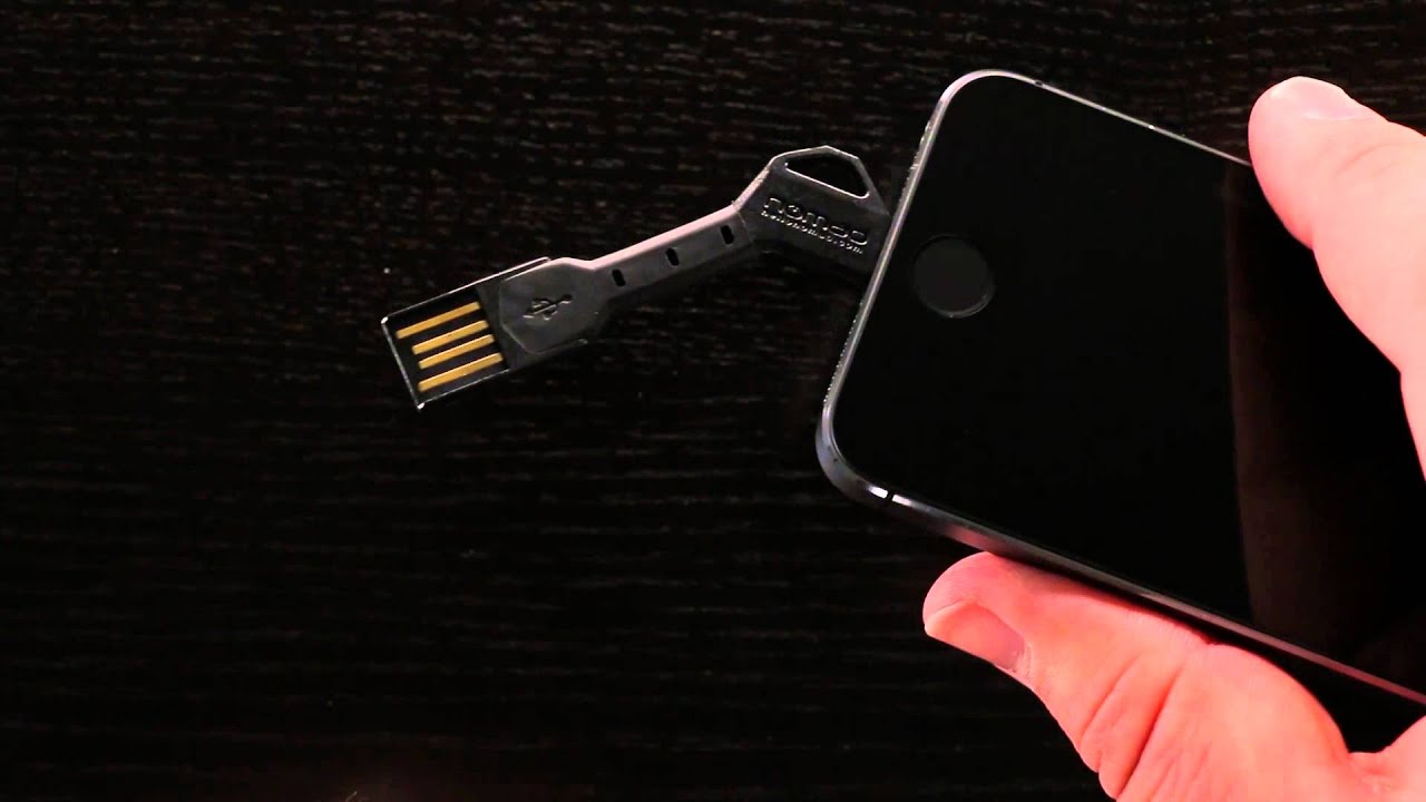State of Tech - Nomad ChargeKey Lightning Cable Charger - YouTube