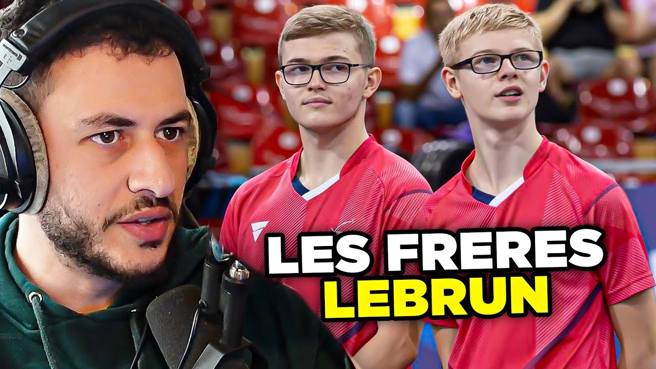 LES 2 ROIS FRANÇAIS DU PING PONG 🇫🇷 (React FATCHE) - YouTube