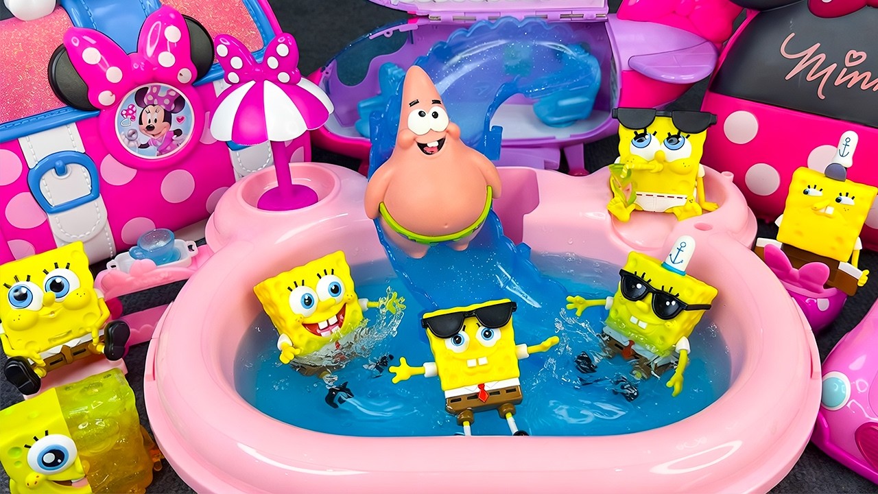 35 Minutes Satisfying with Unboxing Spongebob & Disney Cruise Ship ...