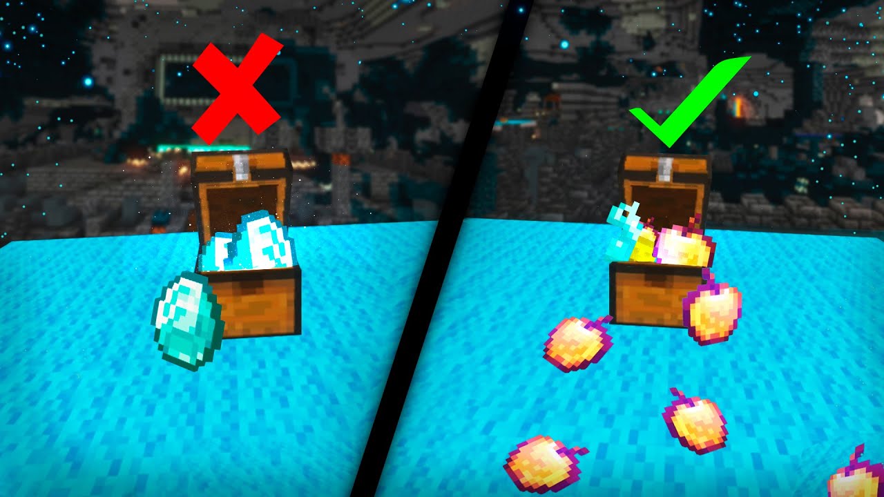 COMO ENCONTRAR LOS MEJORES COFRES DE TODO MINECRAFT - YouTube