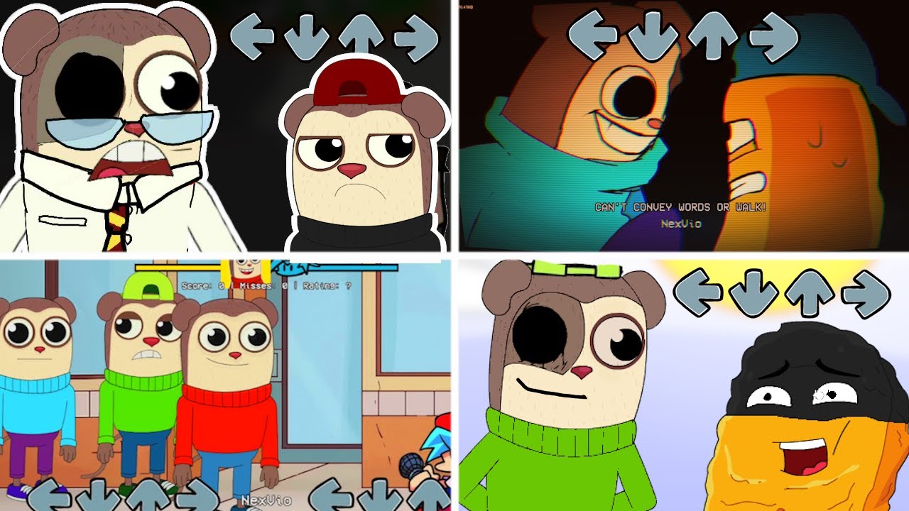 FNF ALL NEW Max Design Mods in FnF - All Max Lyrics mods Twiddlefinger ...