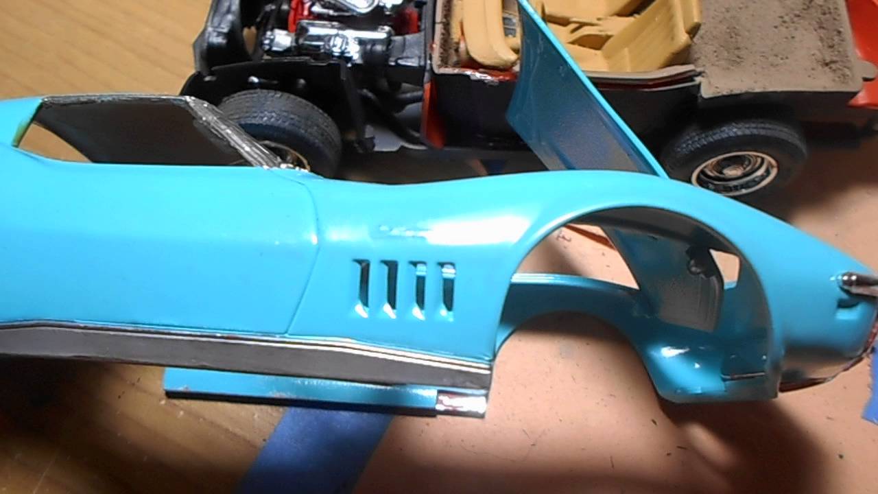 1969 Corvette 427 Model Kit Build - Part 4 - YouTube