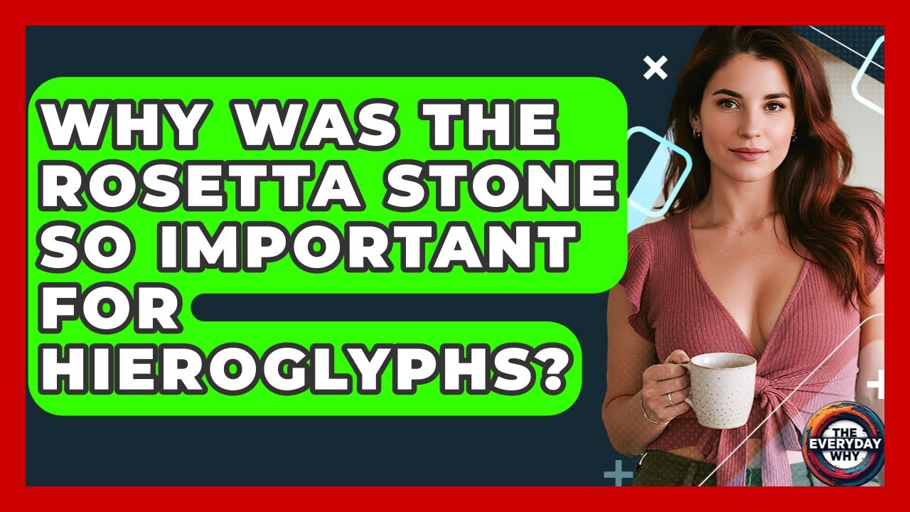 Why Was The Rosetta Stone So Important For Hieroglyphs? - The Everyday Why - YouTube