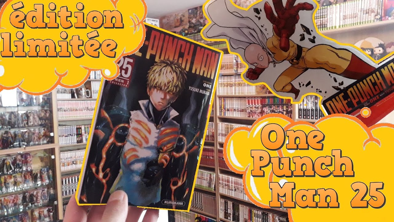 Le COLLECTOR de ONE PUNCH MAN du tome 25 (Unboxing) - YouTube