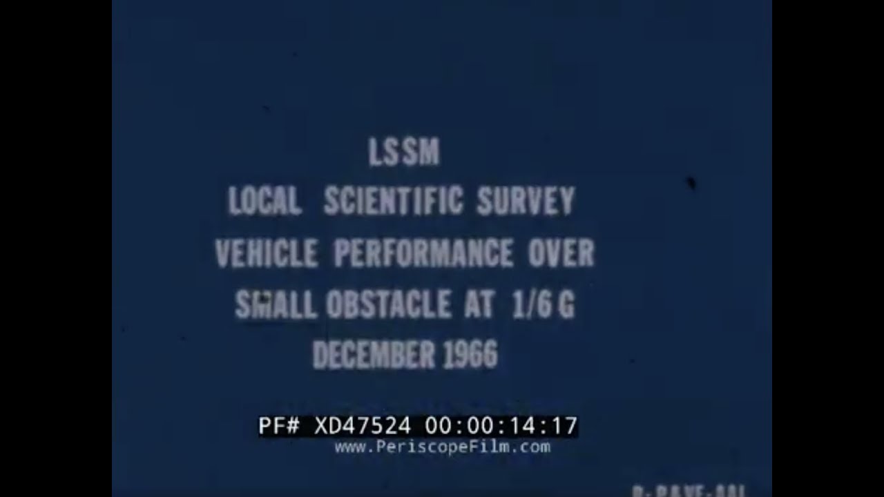 BENDIX LUNAR SCIENTIFIC SURVEY MODULE APOLLO PROGRAM LUNAR ROVER ...