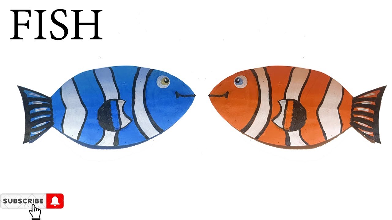 fish| papercraft - YouTube