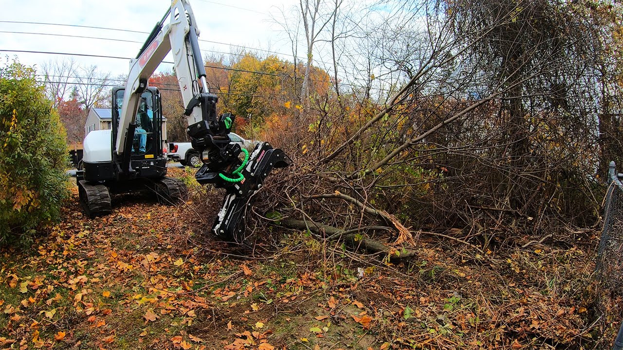Clearing a Road Culvert Stream - YouTube
