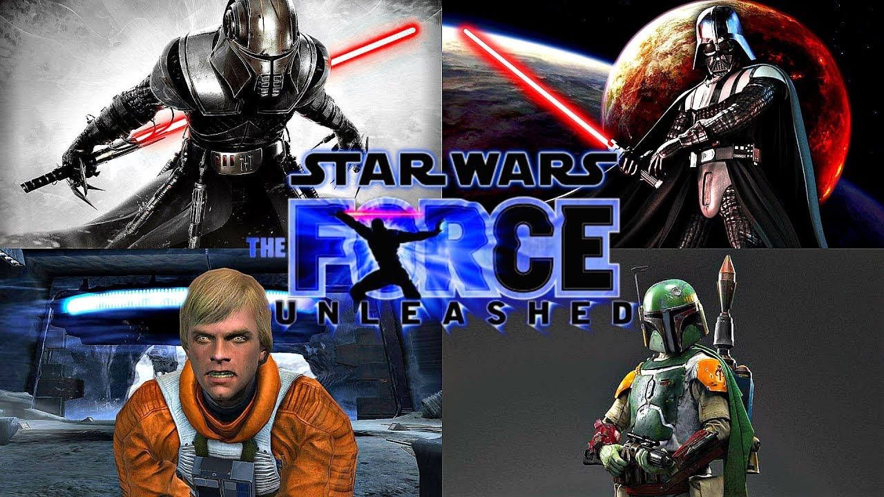 Star Wars The Force Unleashed Series - ALL BOSSES + DLC - YouTube