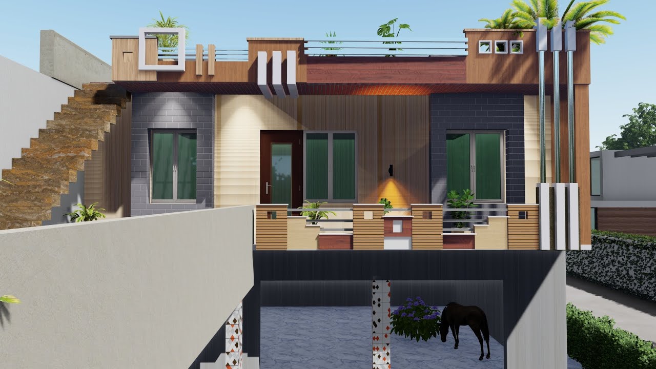 40×30 feet Village #house design #frontelevationdesign #modernhouse # ...