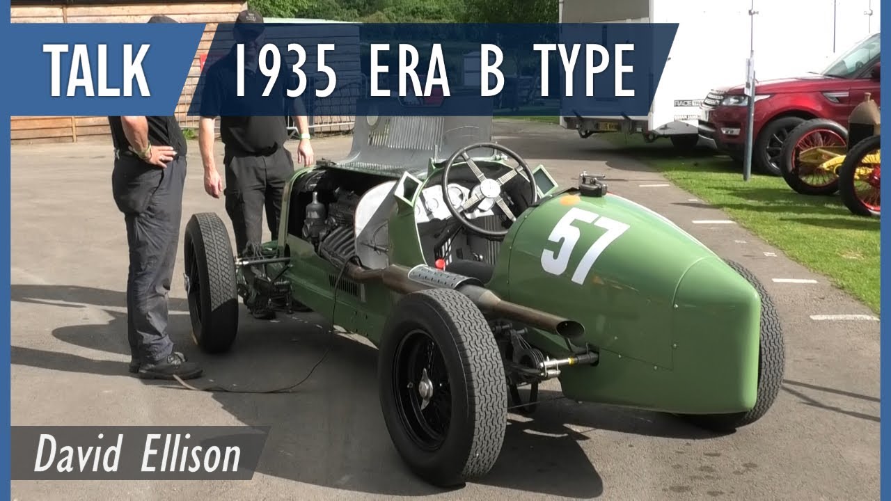 1935 ERA B Type at Prescott Historique - YouTube