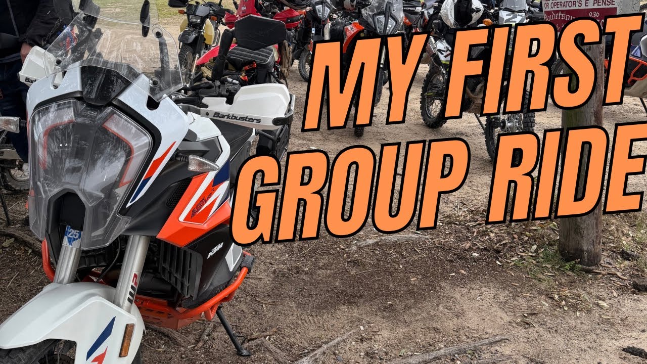 My First Group Ride - YouTube