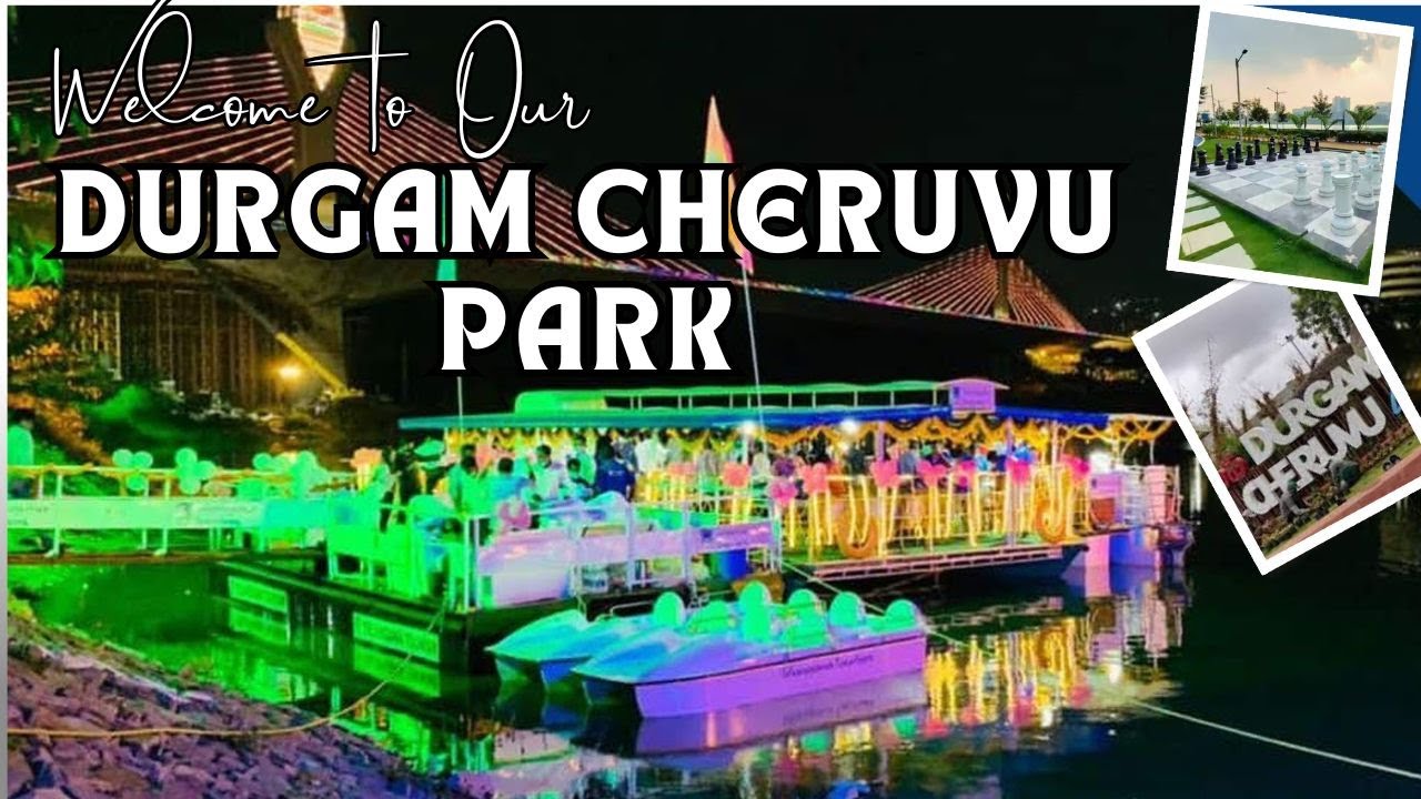 Durgam cheruvu Park | Night View | #vlogvideo - 5 | #hyderabadnightlife ...