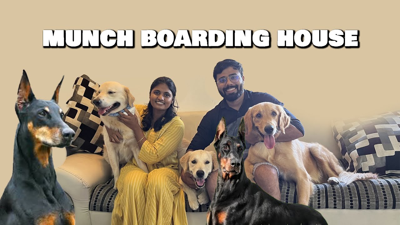 Munch Dog Boarding House | Home Based Boarding Place | Prasanth 360 - YouTube