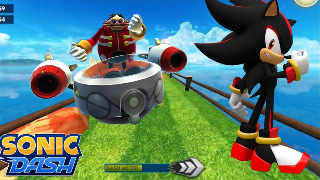 Sonic Dash - Gameplay Walkthrough Part 34 - Shadow (iOS, Android) - YouTube