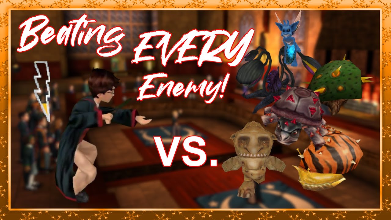 We are speedrunning to defeat EVERY HOSTILE Creature in Harry Potter ...