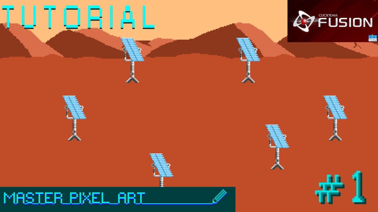 MARS BUILD BASE Games Tutorial Clickteam Fusion 2.5 #1 - YouTube