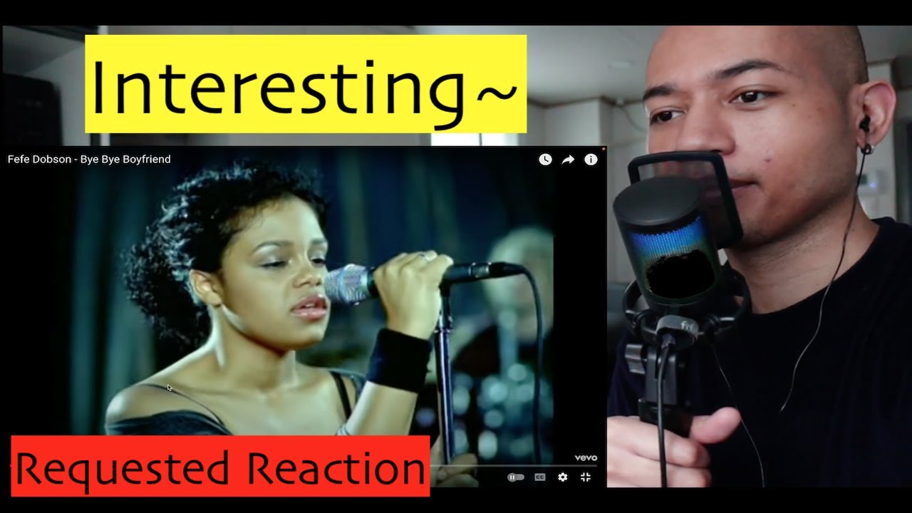 Fefe Dobson - Bye Bye Boyfriend MV | reaction | SEKSHI V - YouTube