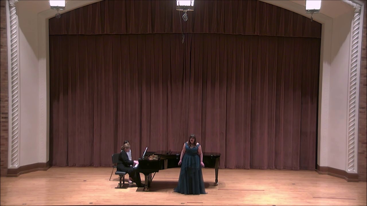 Lindsay Rittenhouse senior voice recital - YouTube