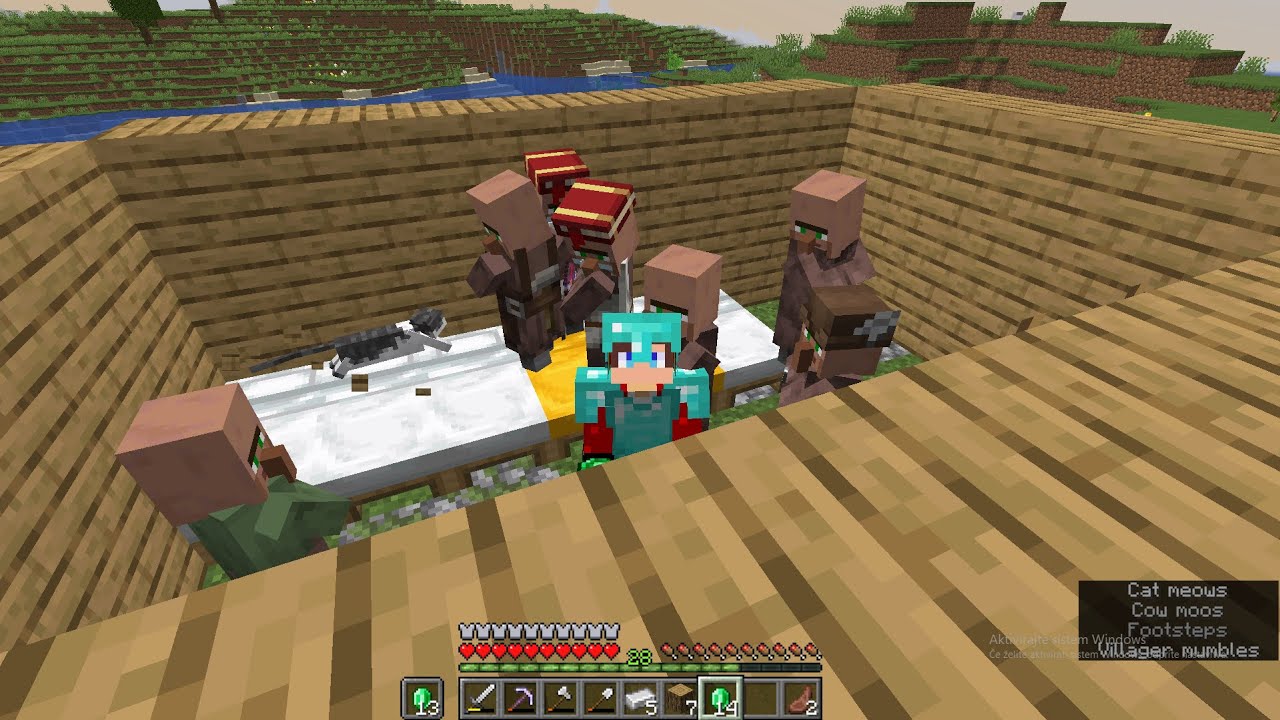 A bunch of villager trade cycling. Minecraft Survival Ep.14 - YouTube