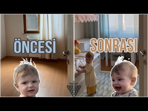 DORA'NIN YENİ ODASI GELDİ | Oda dönüşümü