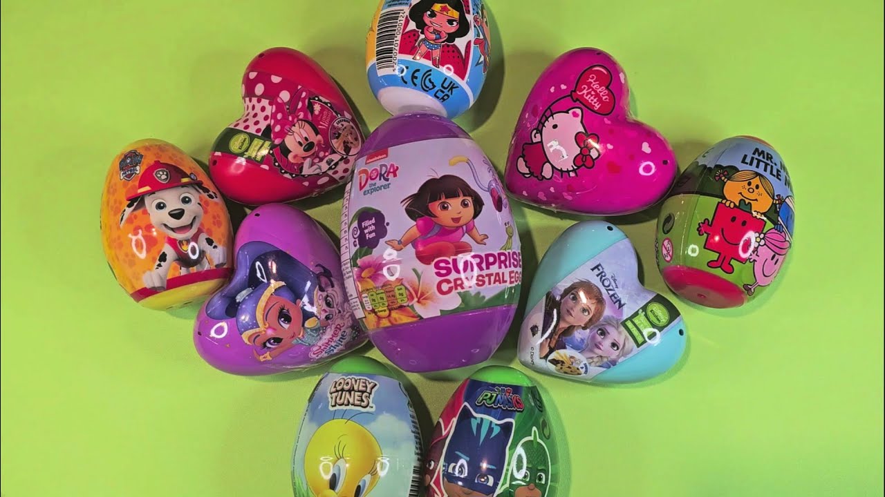 10 Surprise Unboxing .Surprise toys - YouTube