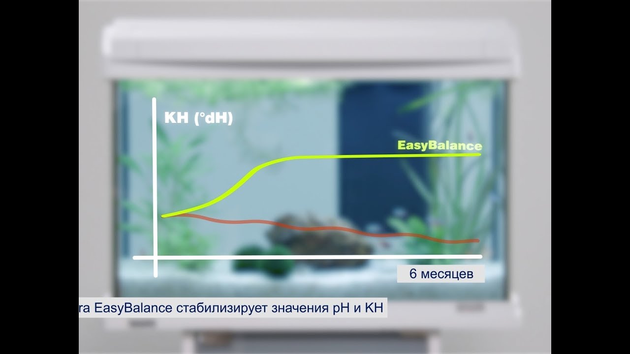 Tetra EasyBalance - уменьшает количество подмен воды до двух в год ...
