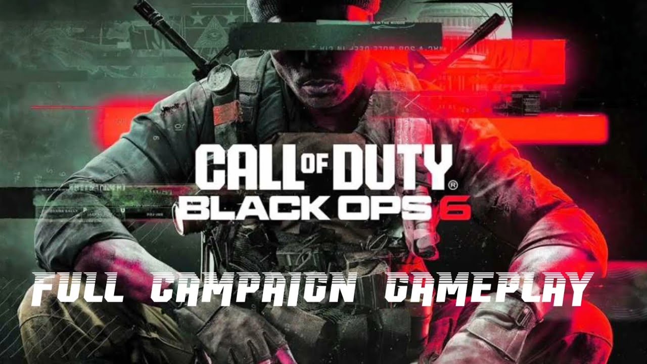 Call of Duty: Black Ops 6 Full Campaign Gameplay #cod - YouTube