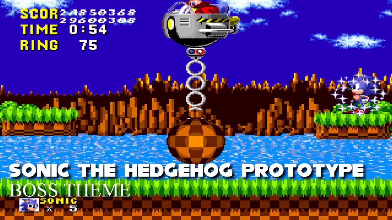 Sonic 1 Prototype OST: Boss Theme - YouTube