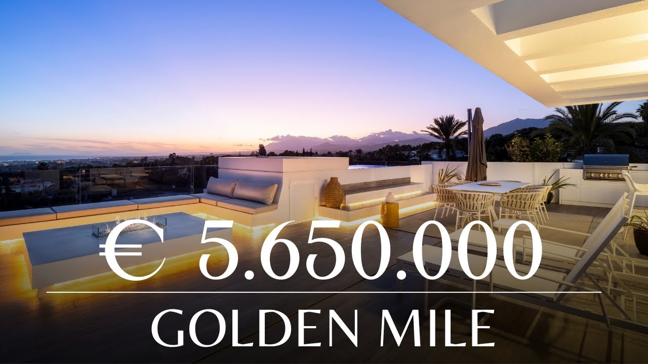 Luxury Villa Tour in Nagüeles, Marbella | Sun Properties Marbella - YouTube