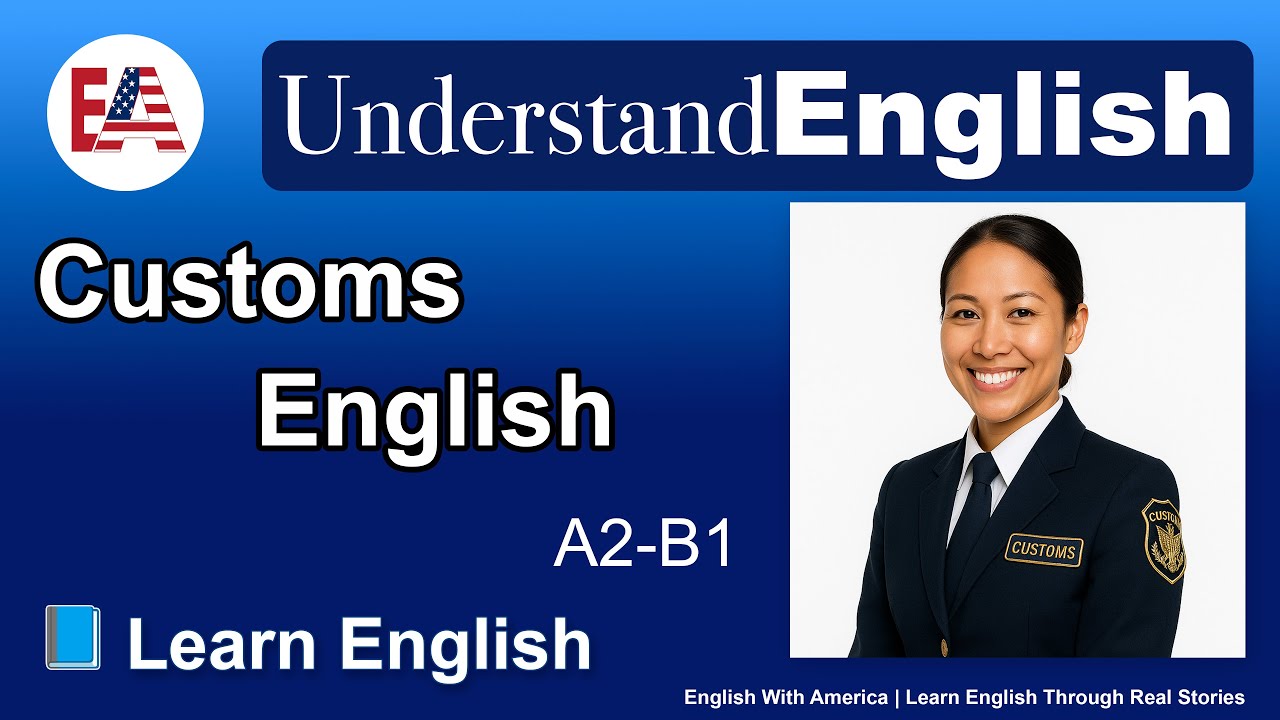 Learn English with Customs Questions | Travel English Listening ...