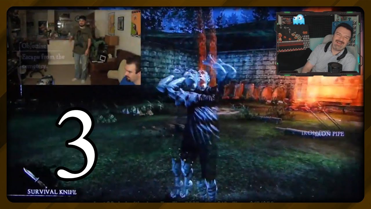 HORRID Checkpoint & Even WORSE Controls! Part 3 - Retro React: Rise of Nightmares (2011) Co-op ...