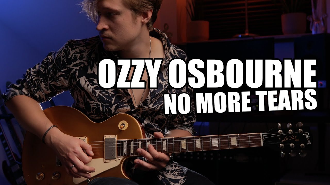 Ozzy Osbourne - No More Tears (guitar solo cover) - YouTube