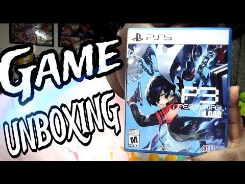 PERSONA 3 RELOAD (PS5) UNBOXING - YouTube