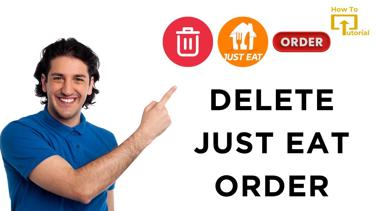 How to Delete Just Eat Order - YouTube