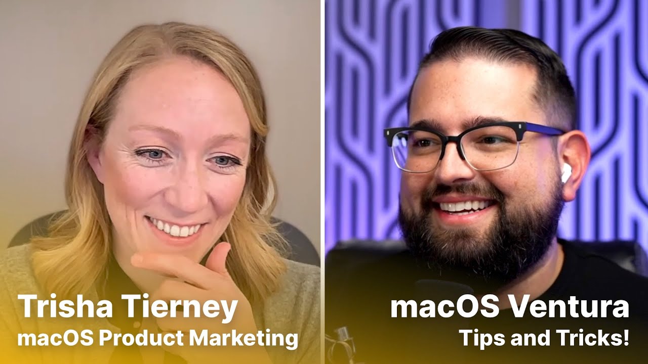 macOS Ventura Tips - Interview with Trisha Tierney, Apple Product ...